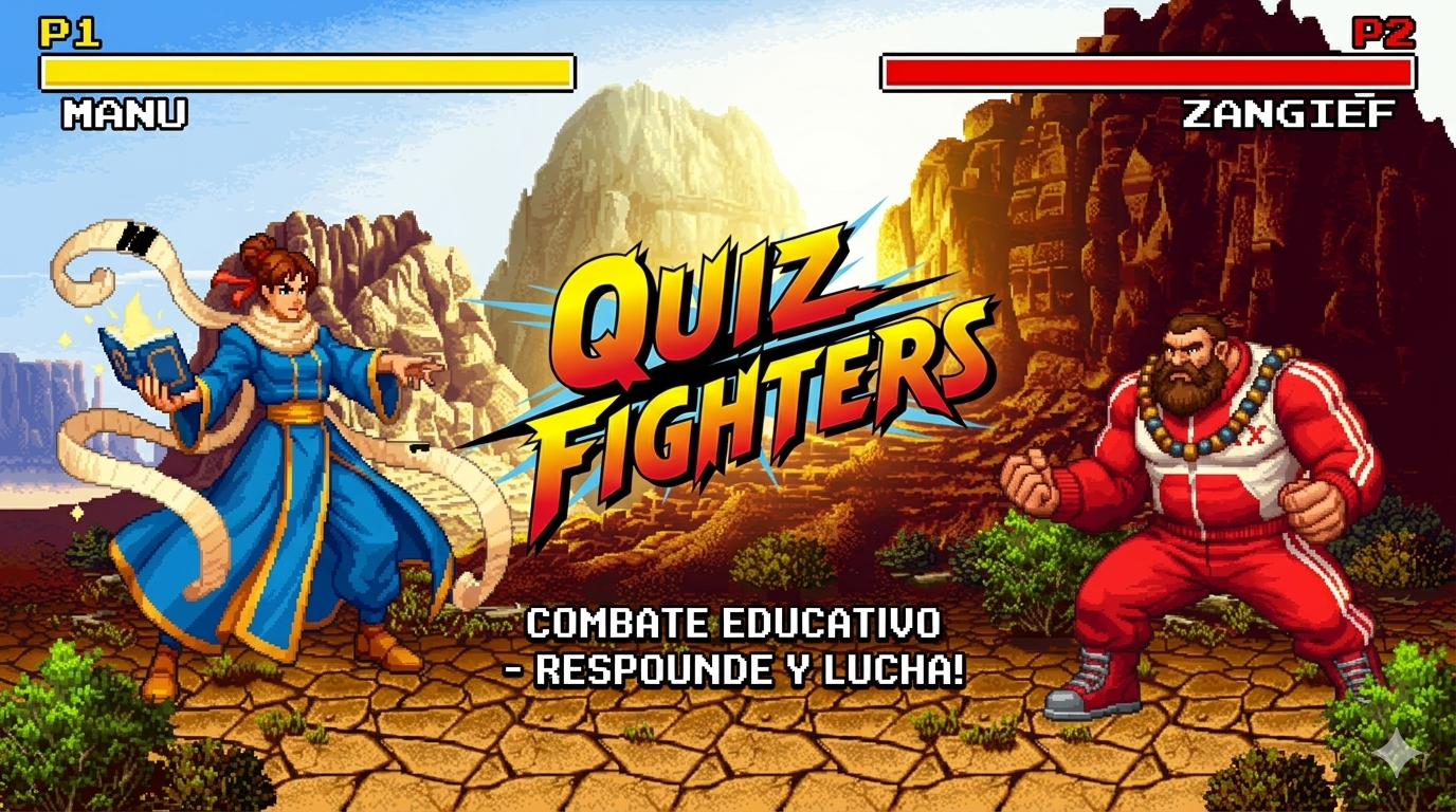 Quiz Fighters – El maestro Manu